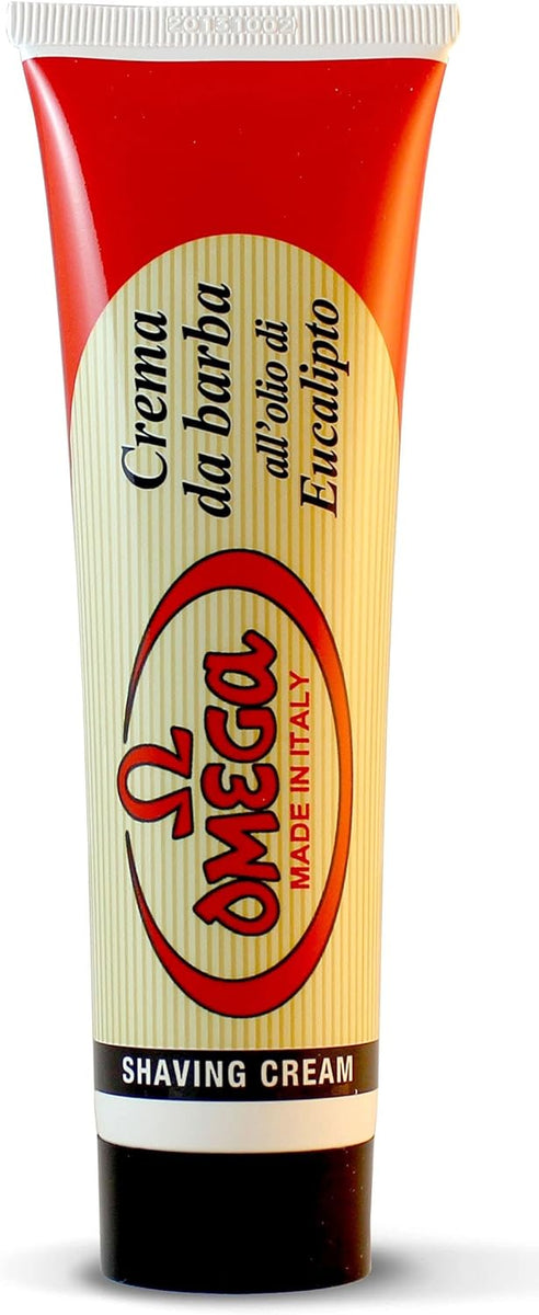 Omega Shaving Cream with Eucalyptus - 150ml Tube – La Barbiera