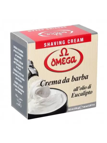 Omega Shaving Soap with Eucalyptus - 150ml Bowl – La Barbiera