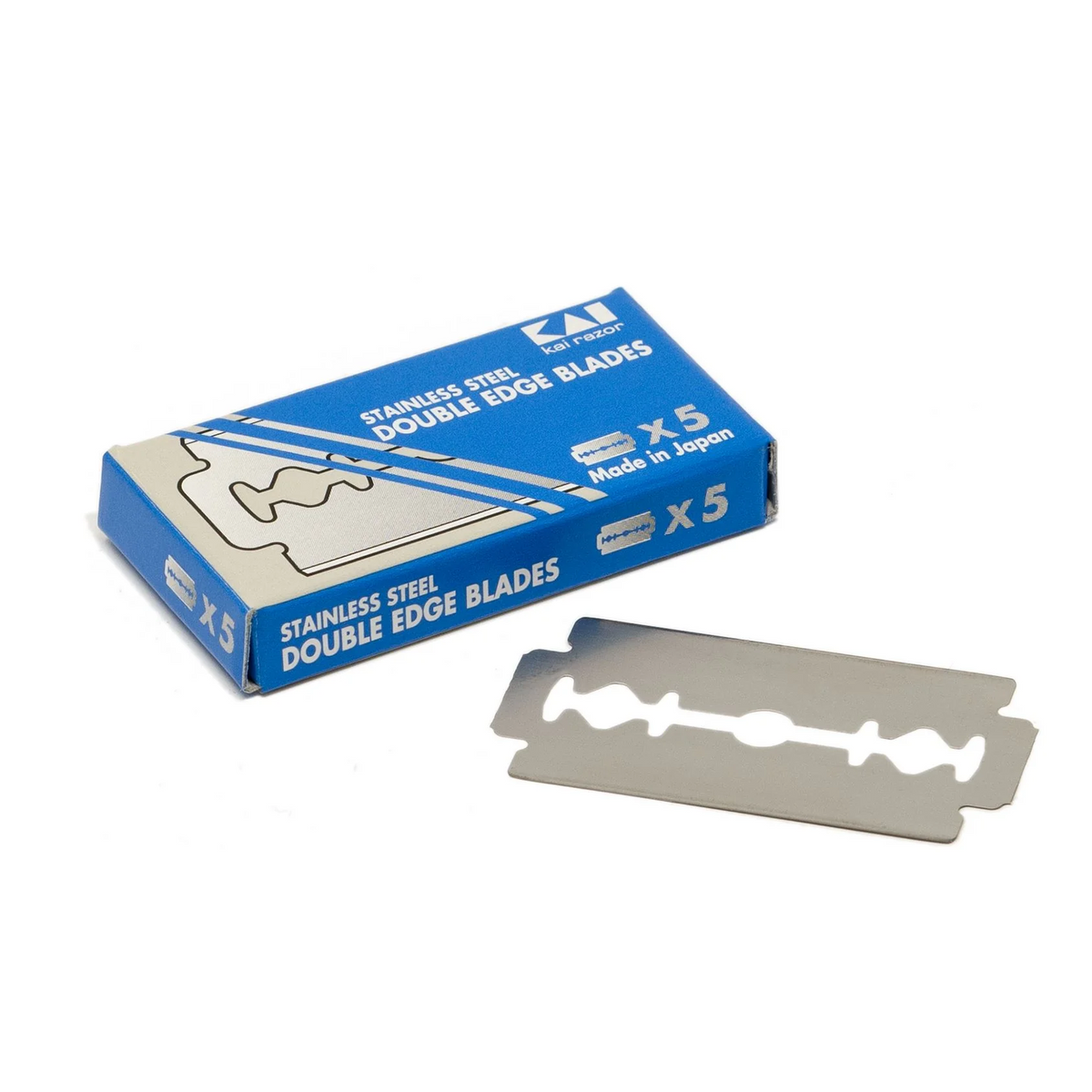 Kai Stainless Double Edge Razor Blades – La Barbiera