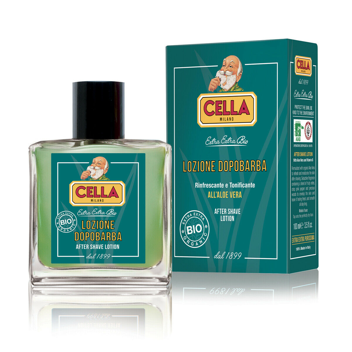 Cella Bio Organic Aftershave - 100ml – La Barbiera